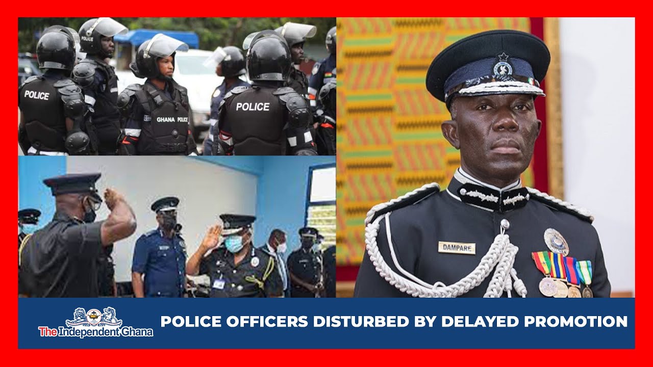 Police officers disturbed by delayed promotion - YouTube