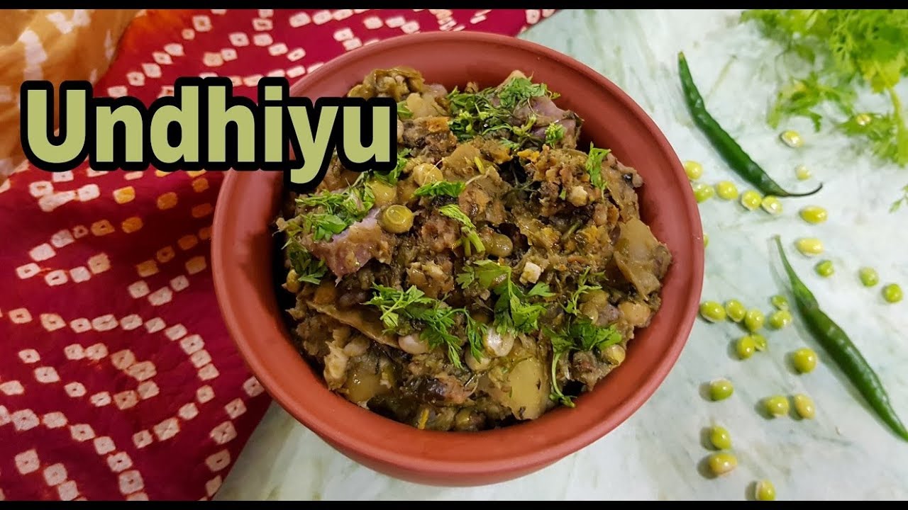Gujarati Undhiyu | How to make Undhiya - YouTube