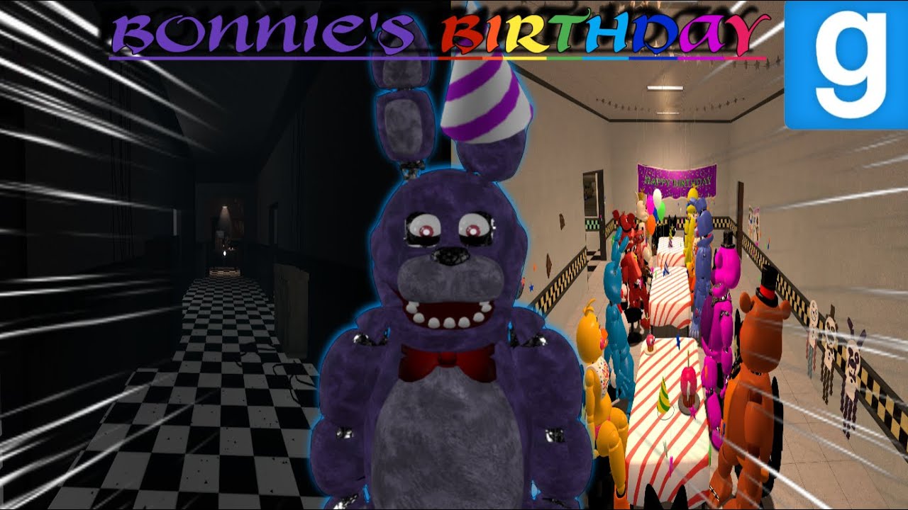 Gmod FNAF | Bonnie's Birthday - YouTube