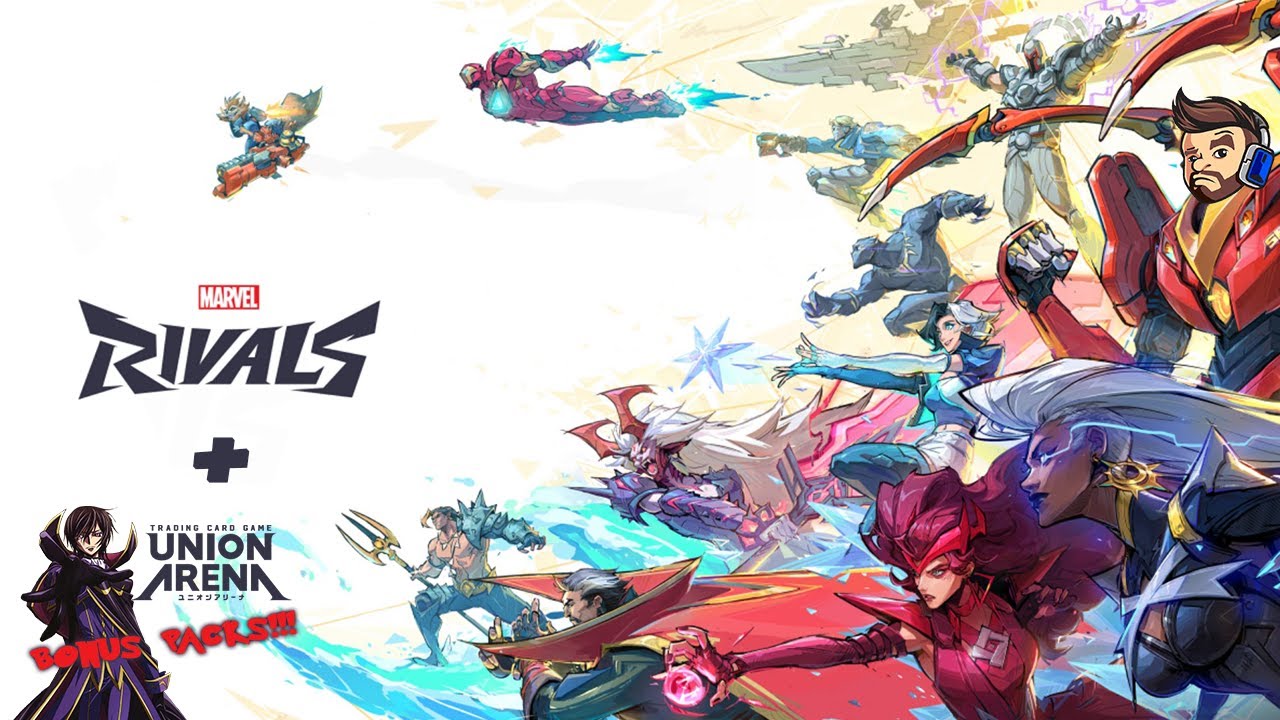 Marvel Rivals + Union Arena Packs! Come hang out!! - YouTube
