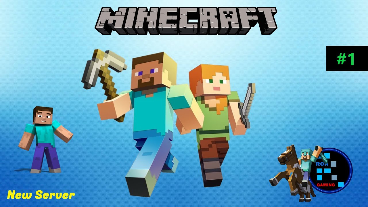 MINECRAFT | RON Playing On New Server Series Starts Now - YouTube