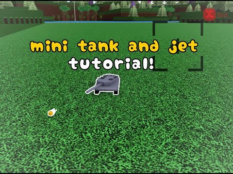 Mini tank and jet tutorial! (Build a boat for treasure) - YouTube