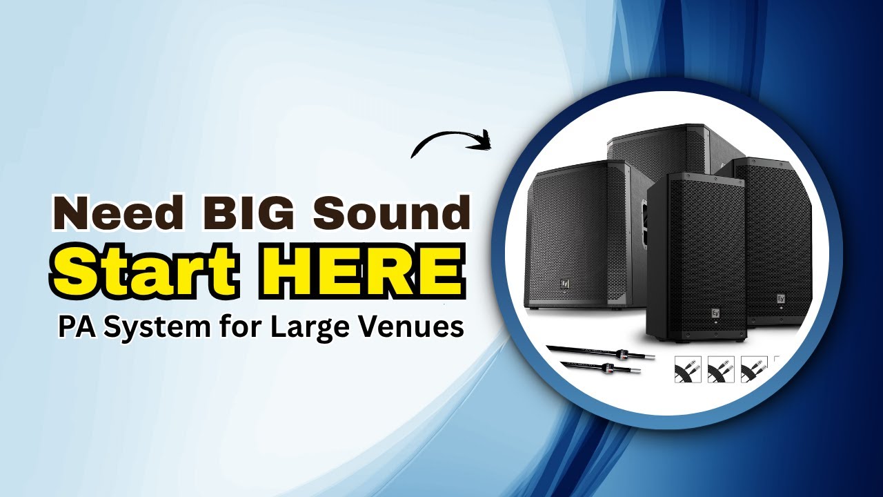 The #1 PA System for Large Venues Revealed - Expert Review - YouTube