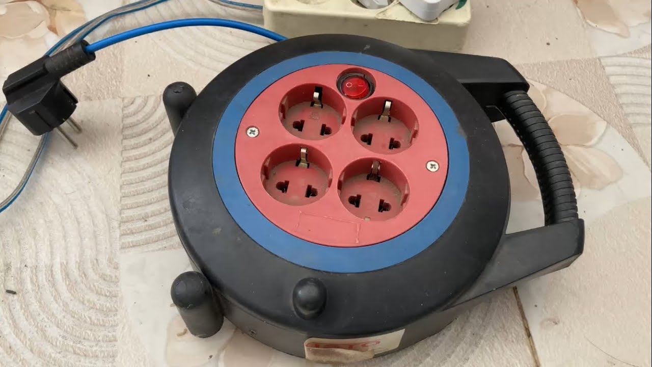 Cara Memperbaiki Saklar Kabel Roll Colokan Listrik Rusak - YouTube