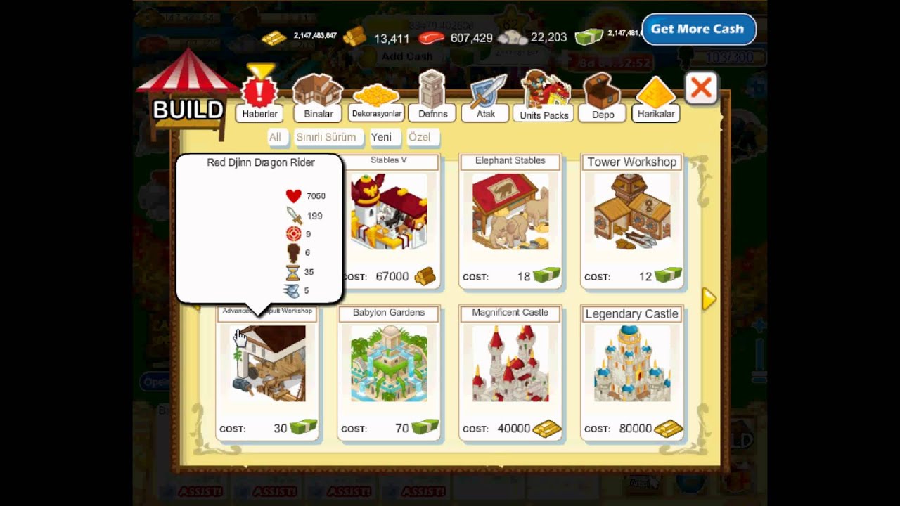 Social Empires - Red Djinn Dragon Rider - YouTube