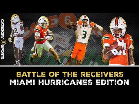 Outshining Legends: Miami Hurricanes Receivers - YouTube
