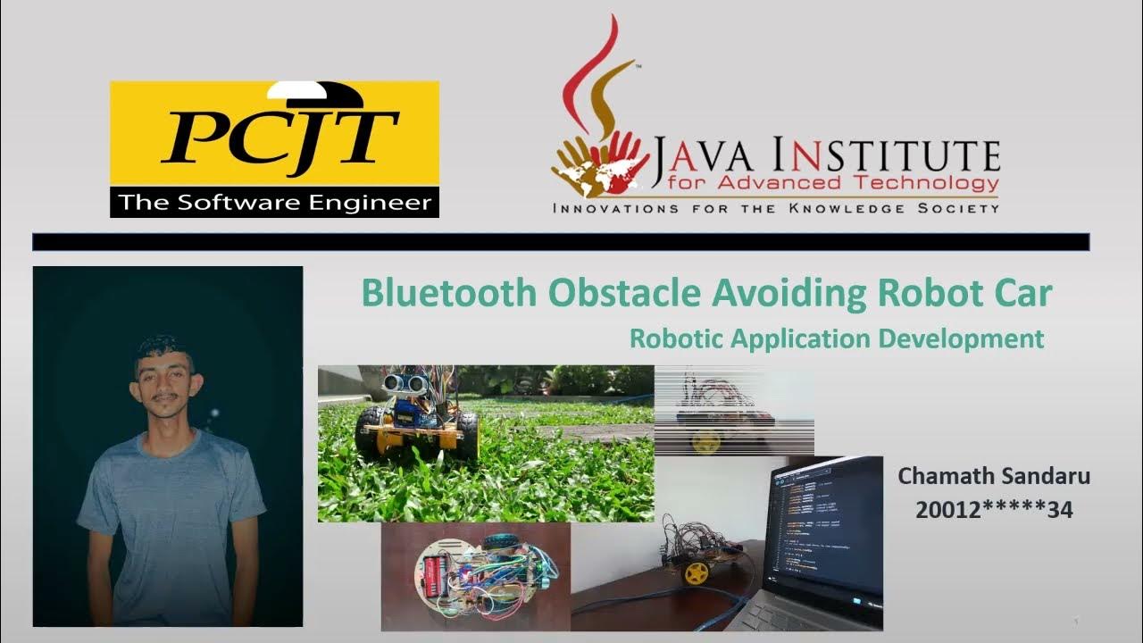 Obstacle Avoiding Robot Car Using Bluetooth Control Pcjt Software Engineering Java