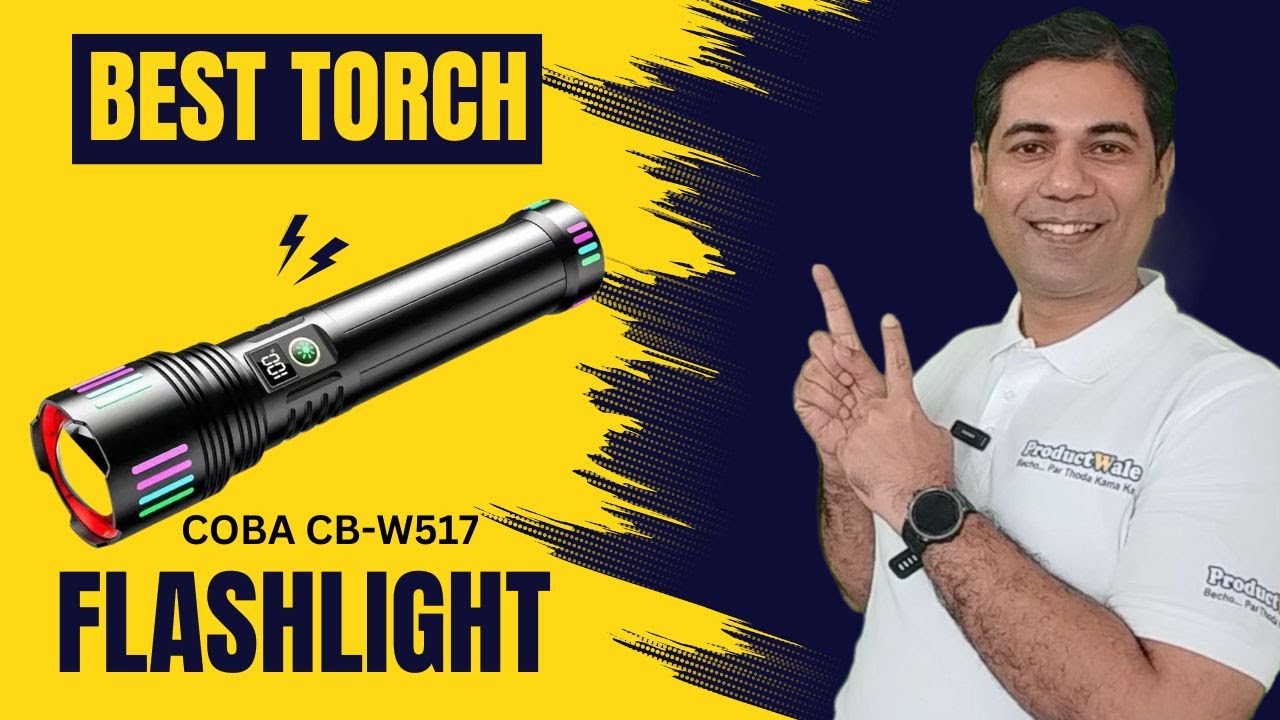 The Best Flashlight: COBA CB-W517 Unboxing, First Impressions & Review ...