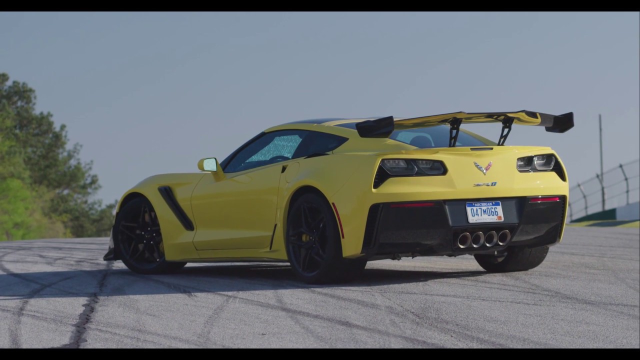 2019 Chevrolet Corvette ZR1 YELLOW - YouTube