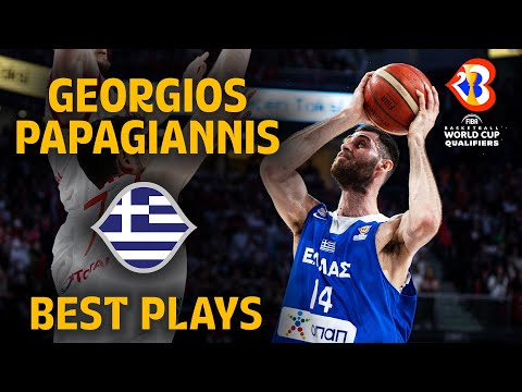 Too strong for Turkey! | Georgios Papagiannis 🇬🇷  HIGHLIGHT SHOW - #FIBAWC 2023 Qualifiers