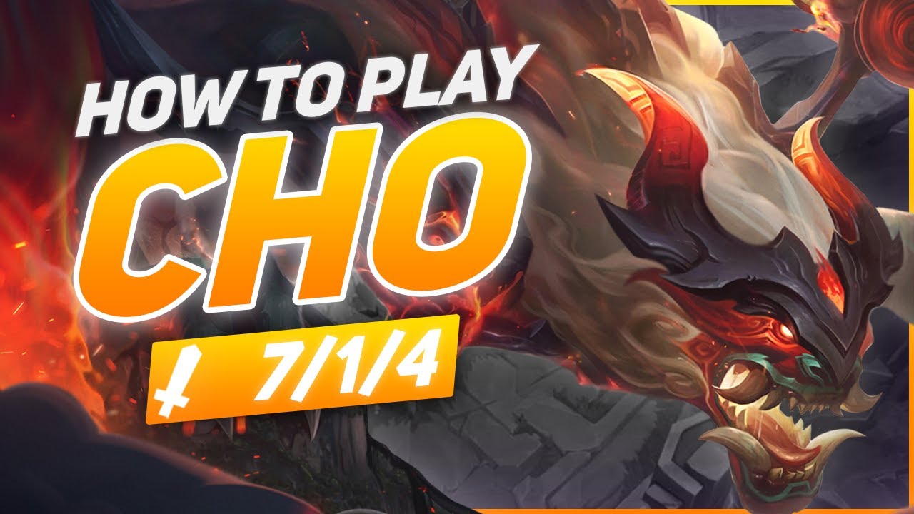 HOW TO PLAY AP CHO'GATH MID SEASON 12 | Build & Runes | League of ...