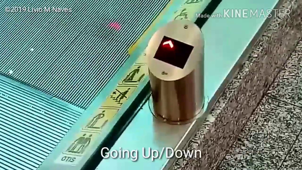 Rare OTIS Escalator Indicator - YouTube