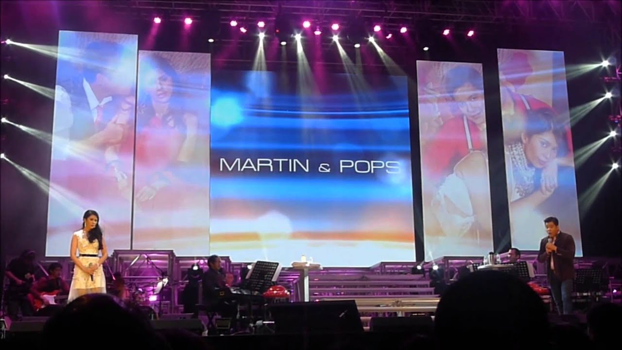 martin nievera & pops fernandez @ FOURsome CONCERT - YouTube