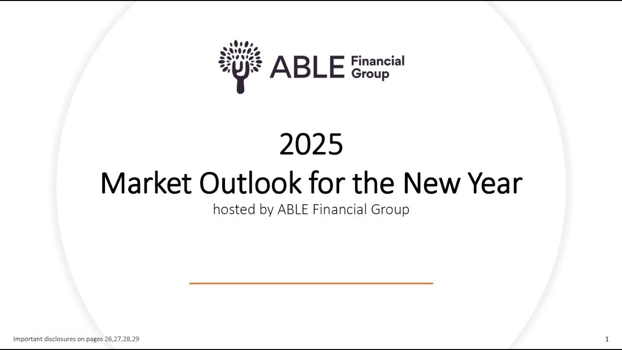 Market Outlook for the New Year hosted by ABLE Financial Group January ...