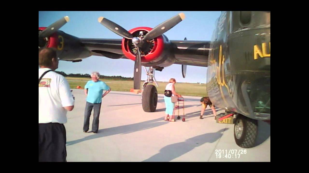 Collings Foundation B-24 flight, July 26, 2011, Valparaiso, Indiana ...