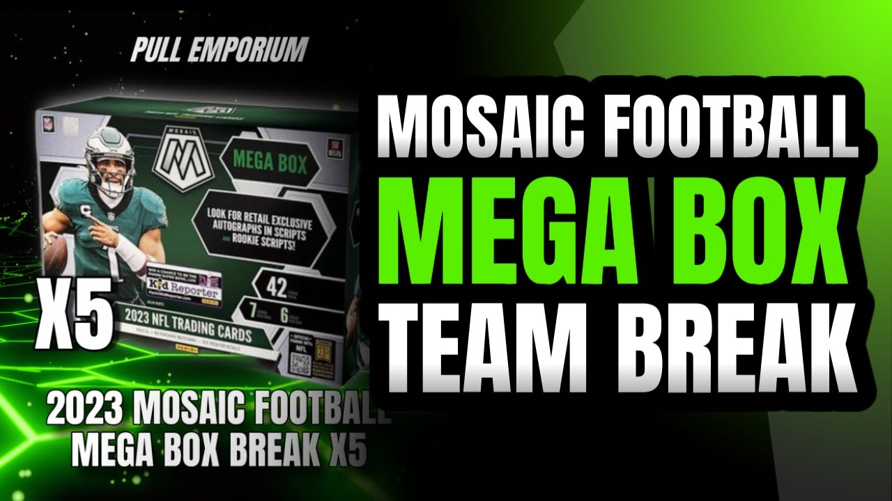 2023 Panini Football Mosaic Mega Box x5 Break #3 | 10/13/23 - YouTube