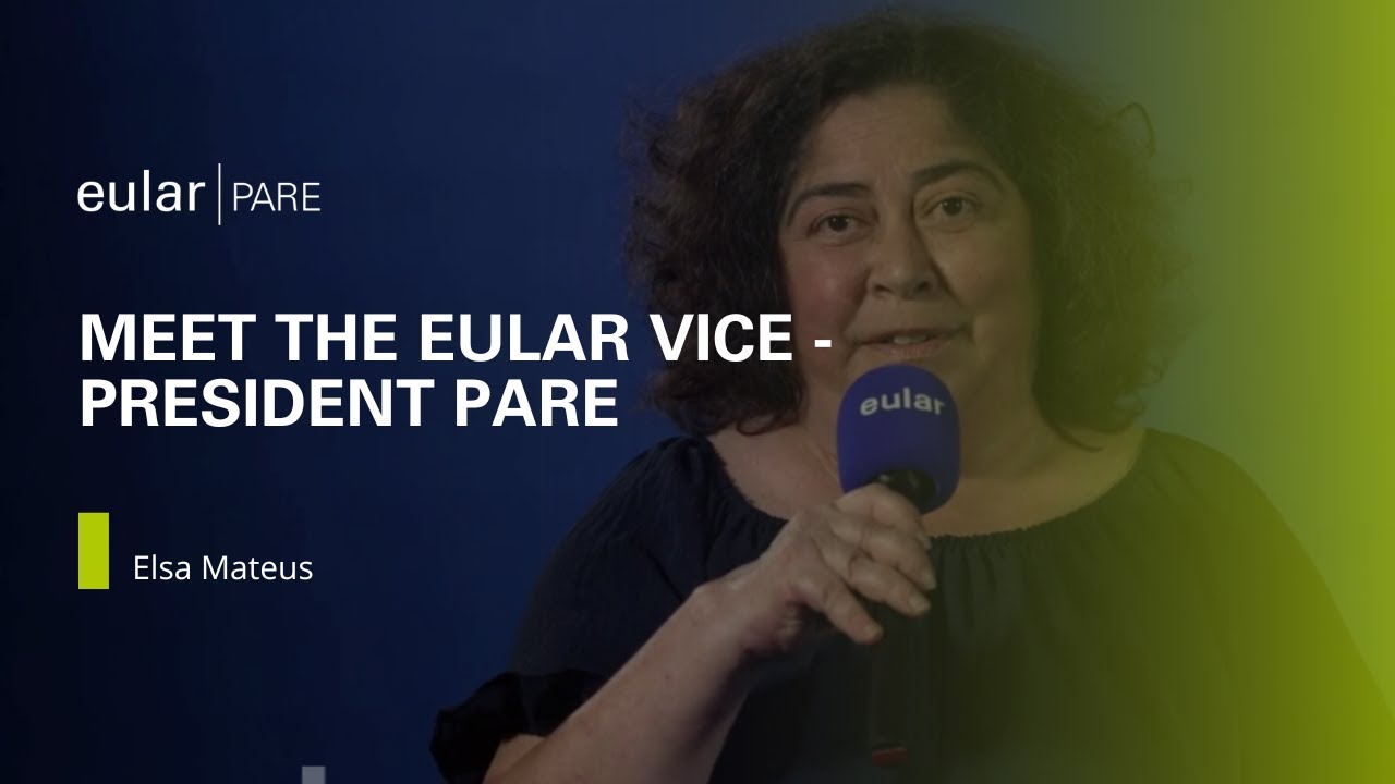 Meet Elsa Mateus: EULAR Vice - President PARE - YouTube