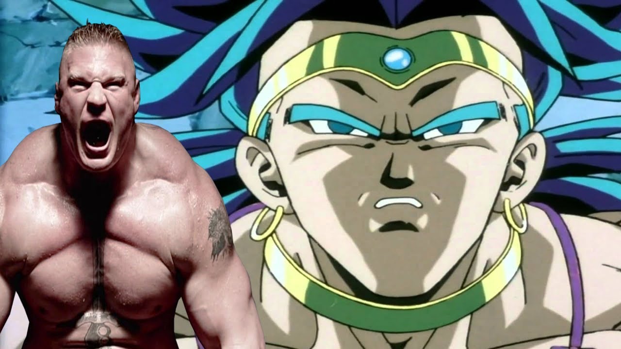 DBZ WWE TITANTRONS (7) (REMAKE) (Z) Broly - Brock lesnar - The Next Big ...