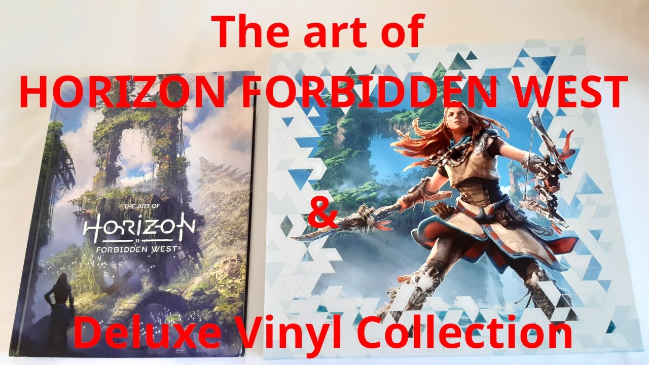 The art of HORIZON FORBIDDEN WEST and Deluxe Vinyl Collection. - YouTube