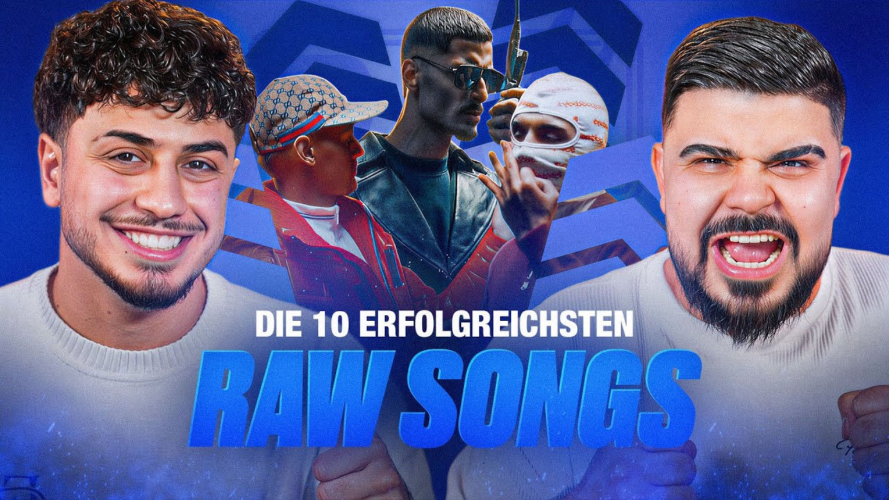 DER ERSTE RAW SONG MIT 1MIO STREAMS! 🤯 Die 10 erfolgreichsten RAW ...