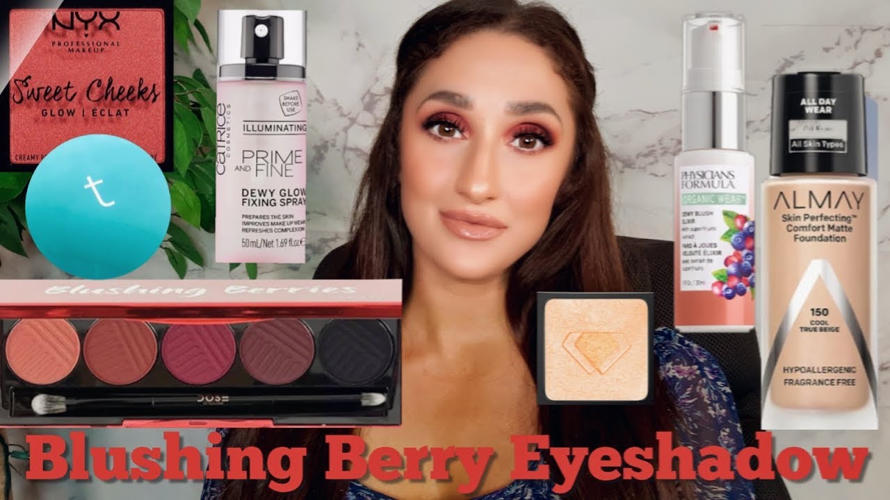 DOSE OF COLORS BLUSHING BERRIES EYESHADOW TUTORIAL🍁🍁 - YouTube