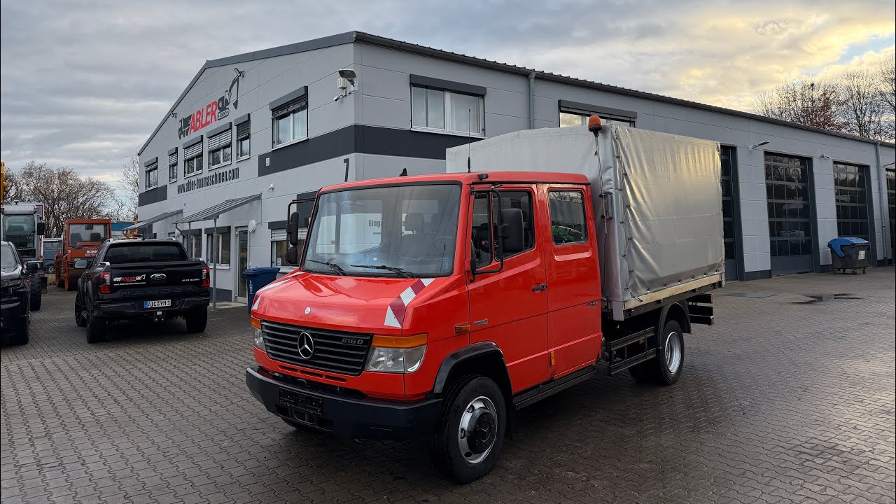 Mercedes-Benz 816 Vario DOKA Pritsche - YouTube