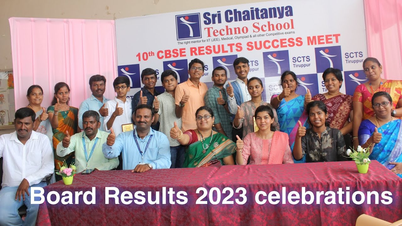 Sri Chaitanya School Coimbatore zone CBSE board results celebrations ...