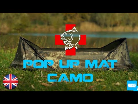 Nash Carp Care Pop Up Mat Camo - YouTube