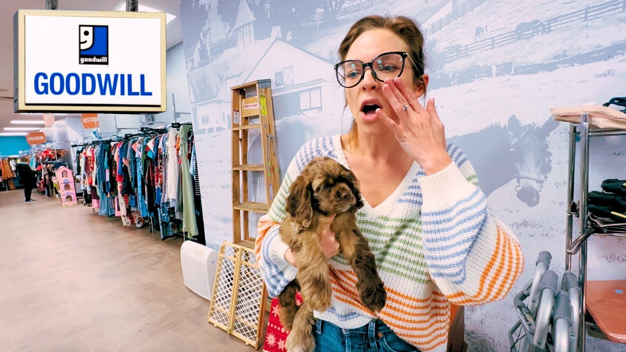 Close call at Goodwill... - YouTube