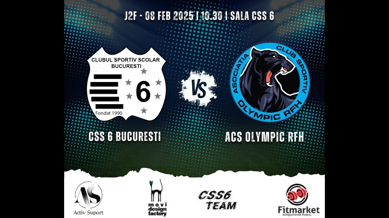 CSS 6 BUCURESTI - ACS OLYMPIC RFH J2 - 08.02.2025 - YouTube