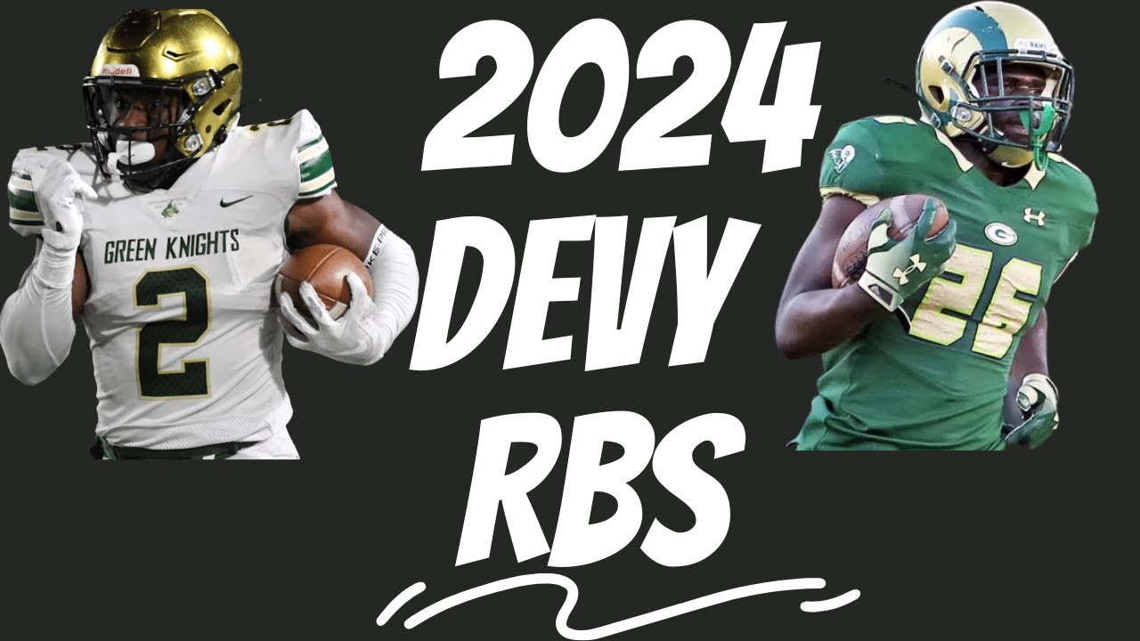 Devy Outlook: 2024 Running Backs - YouTube