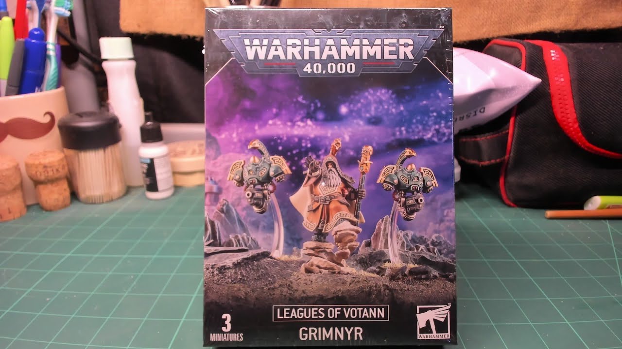Leagues Of Votann Grimnyr build & Lord Grimnyr Kitbash Part 1 - YouTube
