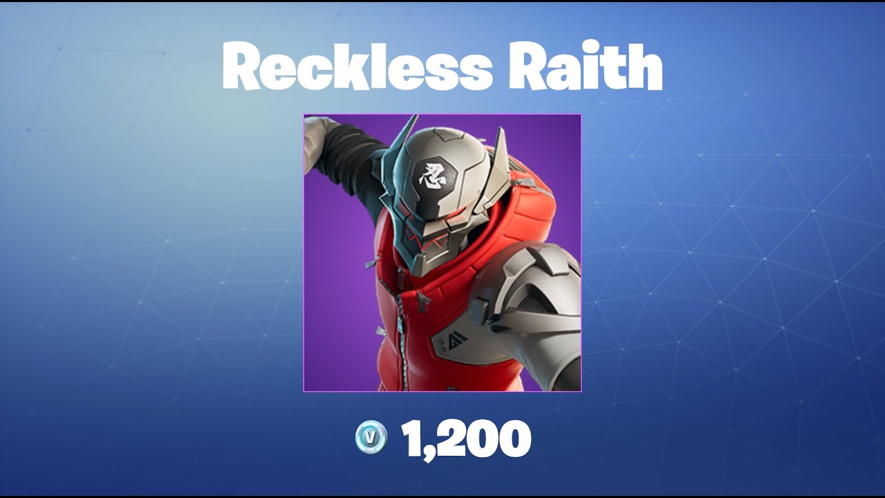 Reckless Raith | Fortnite Outfit/Skin - YouTube