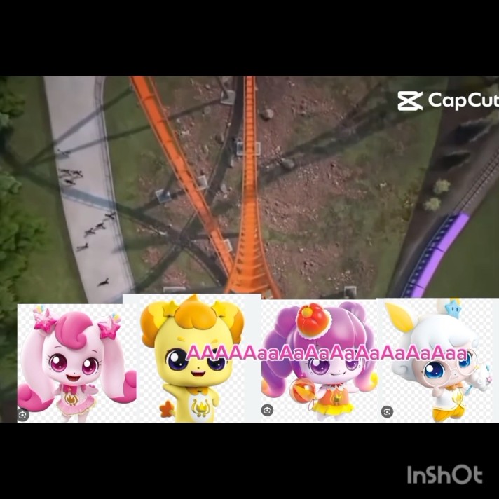 Heartsping, Gogoping, Jellyping and Trueping Riding the Roller coaster ...