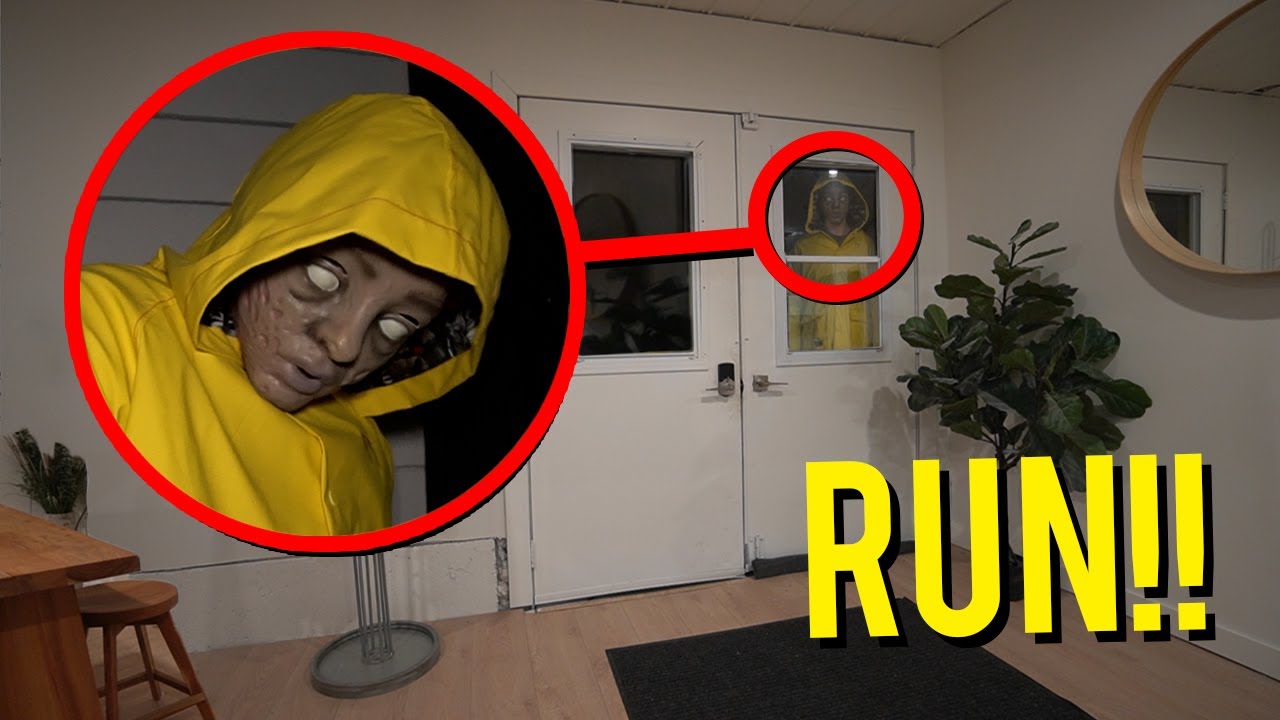 if you ever see this little boy outside your door, lock your doors and ...