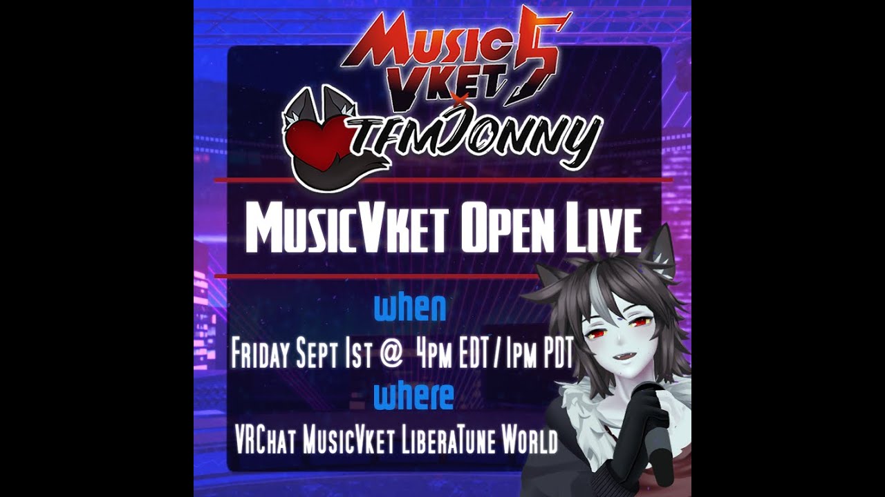 🔴LIVE MusicVket 5 @tfmjonny Open Live Concert - YouTube