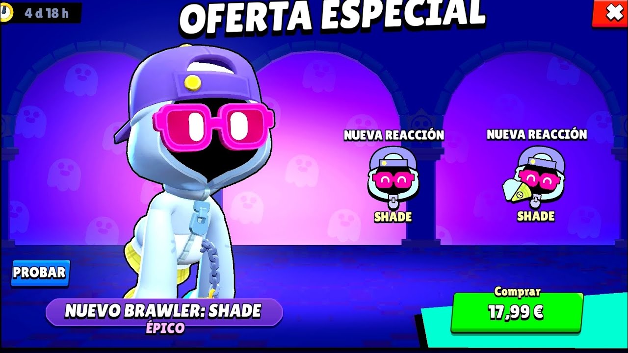 ¡El nuevo brawler SHADE está rotisimo 😱! Lo probamos, vemos su build y ...
