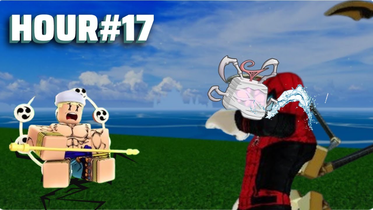 USING ONLY CARTOON CHARACTER FRUITS FOR 24 HOURS I BLOX FRUITS - YouTube