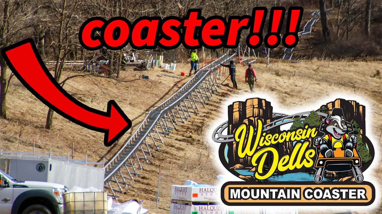 NEW COASTER ANNOUNCED!! Wisconsin Dells Mountain Coaster & other Dells ...