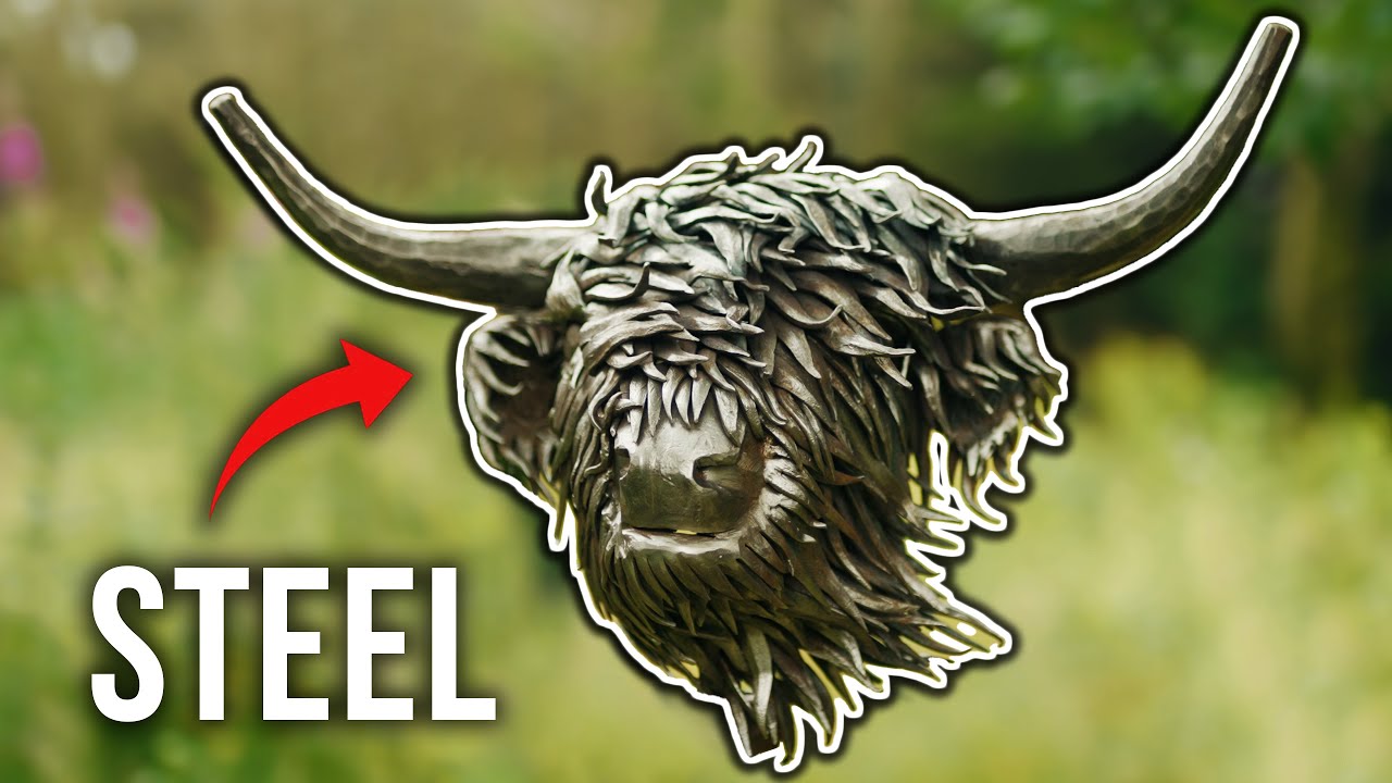 Forging Scotland’s Iconic Highland Cow - YouTube