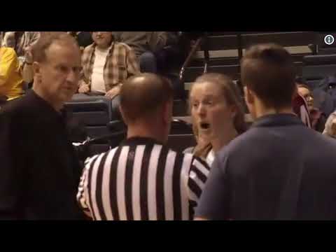 Basketball Player Slams Head into backboard - Blaise Meredith - YouTube