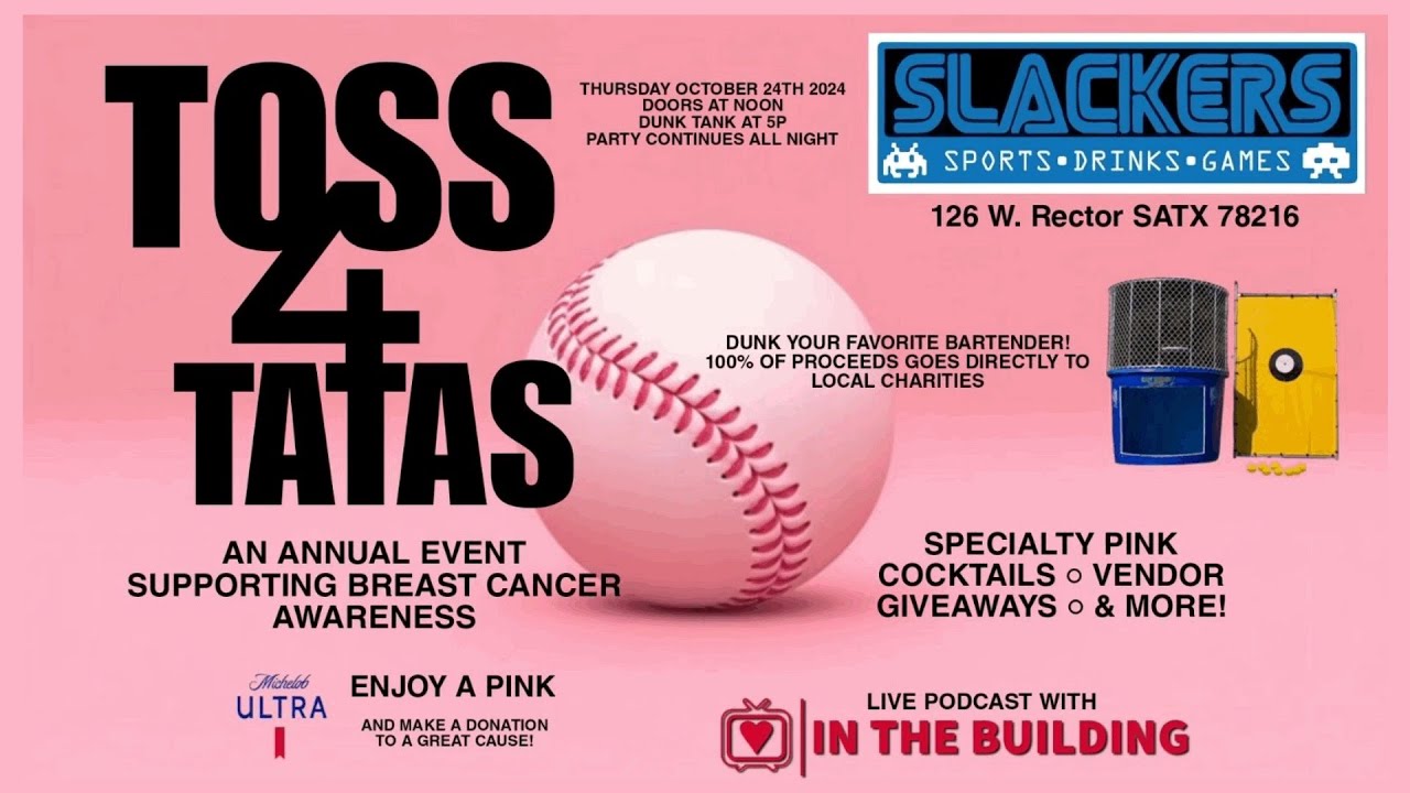 In The Building | Ep. 195 - Live at Slackers Sports Bar - Toss 4 Tatas ...