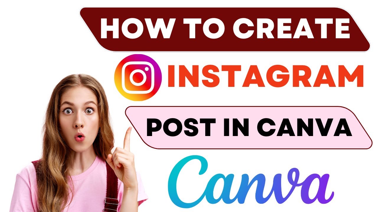 How To Create Instagram Post In Canva - YouTube