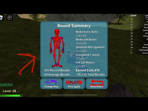 How to break all bones in Broken Bones IV - YouTube