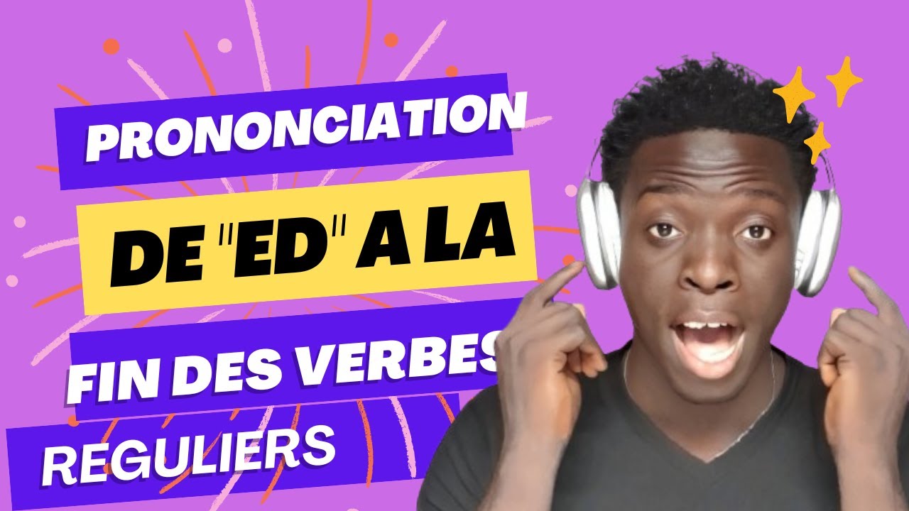 Prononciation de "ED" à la fin des verbes réguliers #english # ...