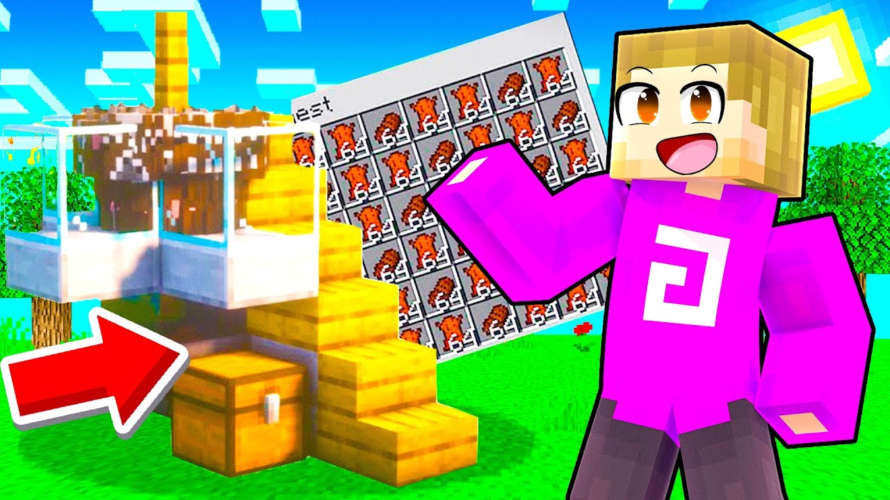 AUTOMATISCHE KOEIEN FABRIEK MAKEN In Minecraft! (Hardcore) - YouTube