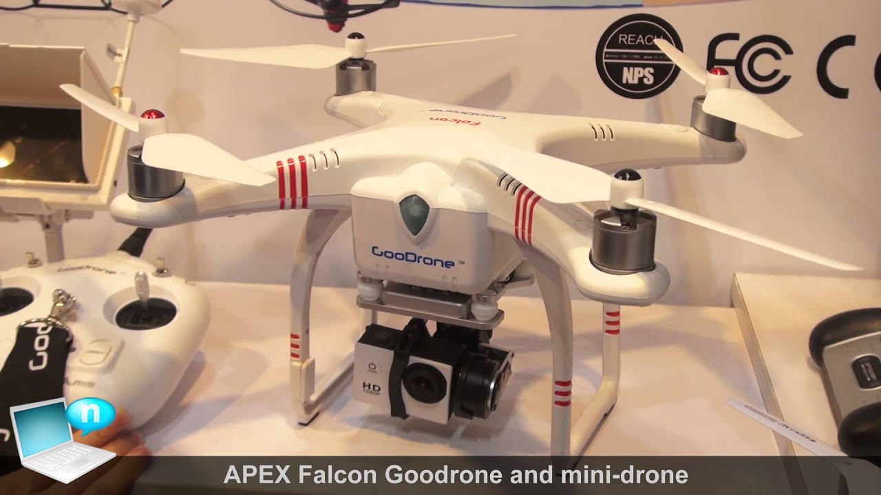 APEX Falcon Goodrone and mini drone - YouTube