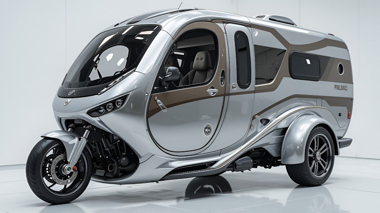 “2025 Tricycle RV Camper Review | Futuristic 3-Wheel Adventure Home on ...