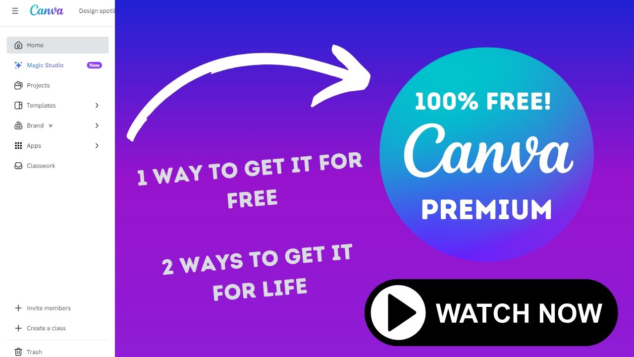 How to get canva invites [100% Free] - YouTube