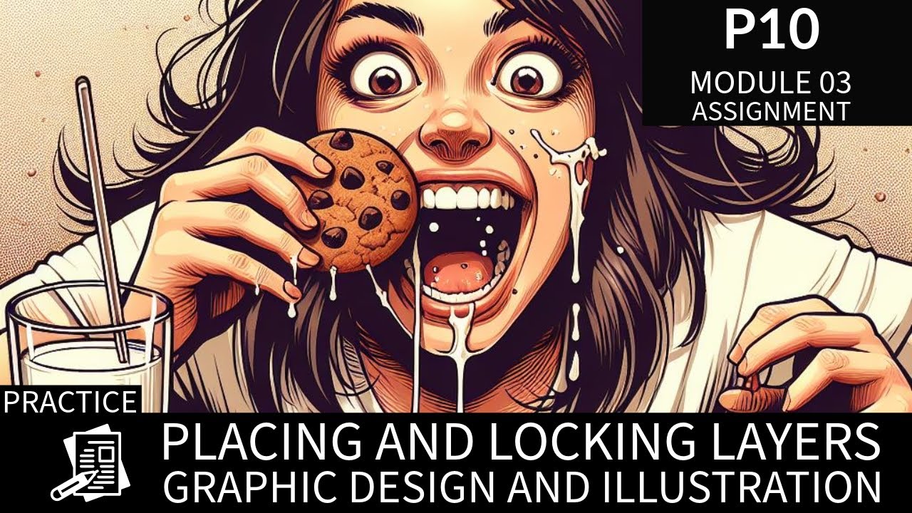 Placing Images & Locking Layers using Adobe Illustrator - YouTube